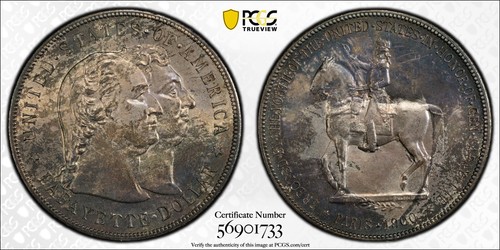 1900 P Lafayette Dollar PCGS MS-64 Lafayette | eBay