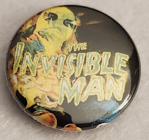 Universal Monsters "The Invisible Man" (1933) 1" Pin Back Button | eBay