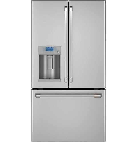 Cafe CYE22TP2MS1 22.2 cu. ft. Smart French Door Refrigerator in ...
