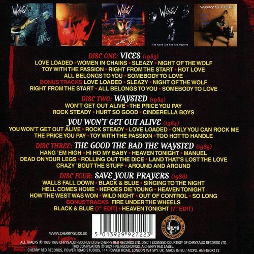 WAYSTED WAYSTED: WON’T GET OUT ALIVE 1983-1986, VOL. 1 NEW CD ...