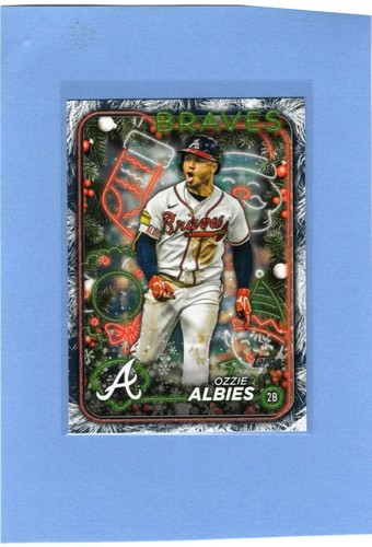 Braves Ozzie Albies 2024 Topps Holiday Holiday Tree Parallel #H108 | eBay