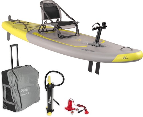 Hobie iTrek 9 Brand Upgraded Hobie Mirage Drive 180 Kick-up Standard ...