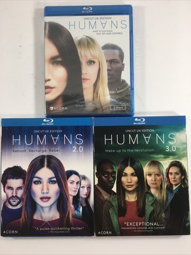 HUMANS DVD UNCUT UK Edition HUMANS 1.0 2.0 3.0 Gemma Chan BLU RAY NEW ...