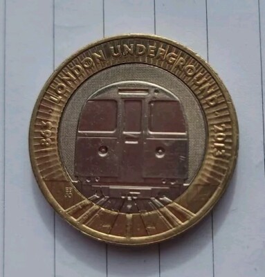 London Underground £ 2 Coin British Two Pound Coins (c.1971-Now) for ...