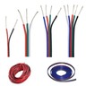 2 3 4 5 pin RGB RGBW extension cable cord Led Power pixel wire 22AWG 1m ...