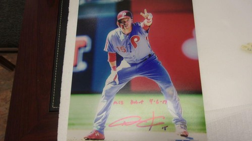 Andrew Knapp Philadelphia Phillies Signed 8x10 Photo COA Inscription | eBay