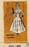 1950's VTG Advance Dress Original Design Norman Hartnell Pattern 110 ...