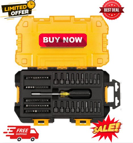 DEWALT 1/4 In. Multi-Bit And Nut Driver Set (70-Piece) DWMT73808 | eBay