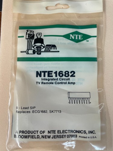 (1) NTE NTE1682 Integrated Circuit Pre−Amplifier Circuit for RC Signal Receivers | eBay