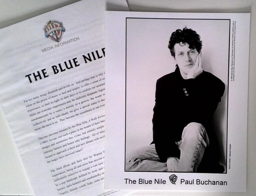 Paul Buchanan Blue Nile 1996 Photo Promo Music Press Kit - Warner Bros ...