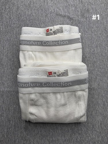 Vintage Hanes Signature Collection Men's Briefs - Size 38 - RN15763 ...