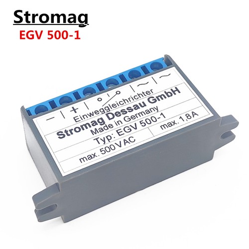 Stromag Type: EGV 500-1 Max. 500V AC Max. 1,8A Motor Brake Rectifier | eBay
