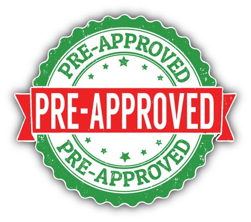 Pre Approved Grunge Rubber Stamp Car Bumper Sticker Decal | eBay