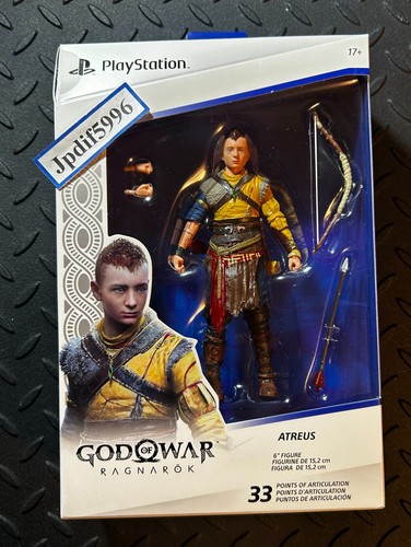 God of War Ragnarok Atreus 6" Action Figure PlayStation Spin Master | eBay