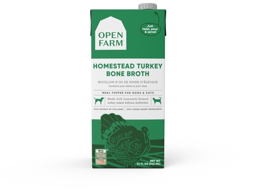 Open Farm Turkey Bone Broth 33.8 oz | eBay