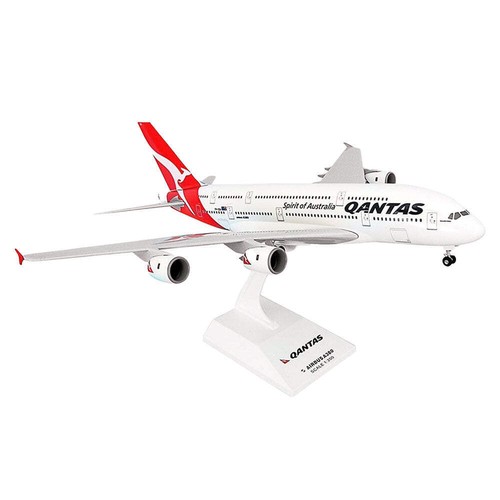 Skymarks Highly Detailed Qantas A380 New Livery 1/200-Scale Model with ...