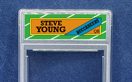 STEVE YOUNG 1986 Topps Rookie Inspired Custom Slab Case | eBay