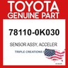 781100K030 Genuine Toyota SENSOR ASSY 78110-0K030 | eBay