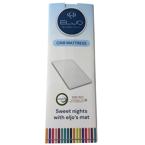 Eljo Sleep Tight Crib Mattress Standard Size Fits Standard Crib Dimensions | eBay