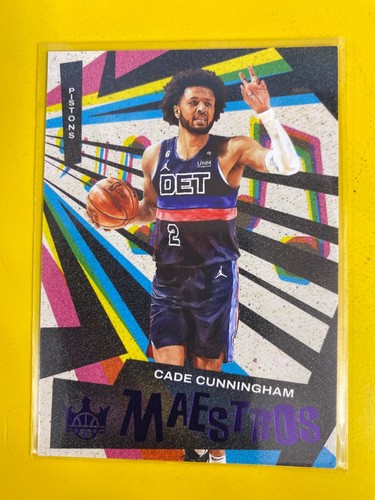 RS16384 2022-23 Court Kings Maestros Violet #21 Cade Cunningham | eBay