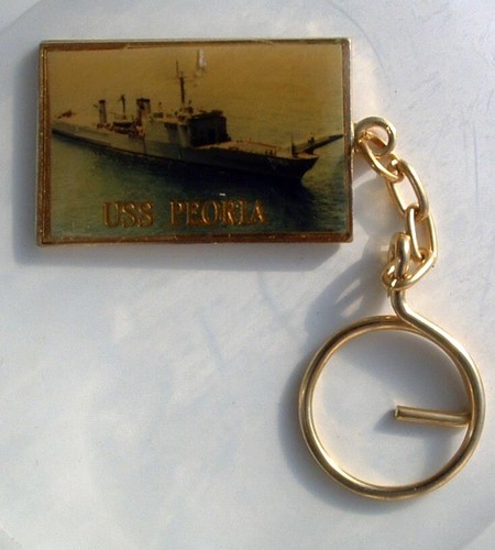 USS Peoria LST 1183 US Navy Photo Keychain | eBay