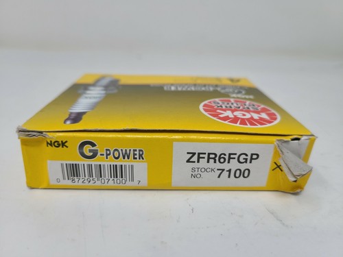 NGK (7100) ZFR6FGP G-Power Platinum Spark Plug - Set of 4 NEW SHIPS ...