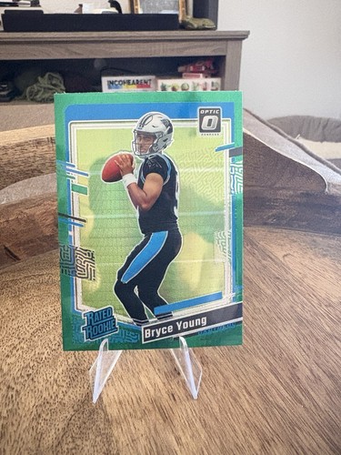 2023 Donruss Optic Rated Rookie Green Hyper Prizm Bryce Young #213 ...