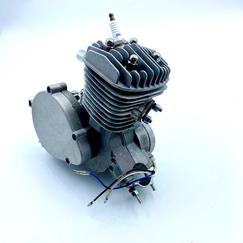Silver 80cc 2 Stroke Gas Engine Motor For Motorized Motorised Bicycle ...