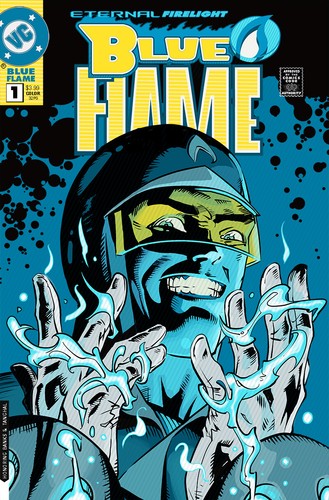 BLUE FLAME #1 Daniel & Gooden Exclusive Variant Ltd 350 Copies Green ...
