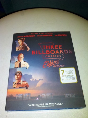 Three Billboards Outside Ebbing, Missouri (2018)--DVD Only (Read Full ...