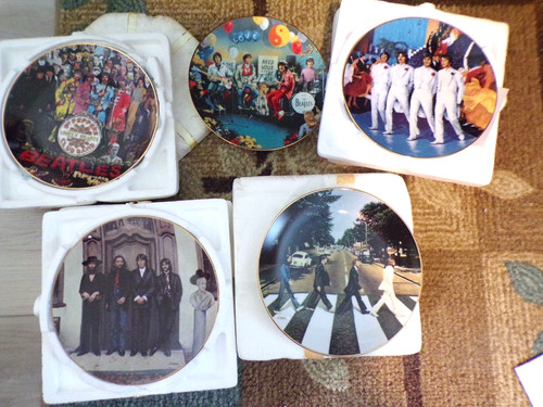 THE BEATLES 1993 DELPHI PLATES #1 THROUGH #5 | eBay