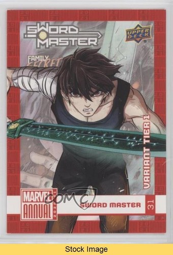 2020 Marvel Annual Cover Variants Swordmaster Tier 1 Sword Master #31 ...