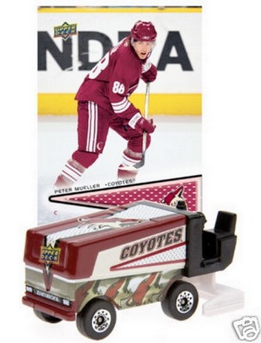 Arizona Coyotes Diecast Zamboni NHL with a Players Card 2008 Comes Orig ...