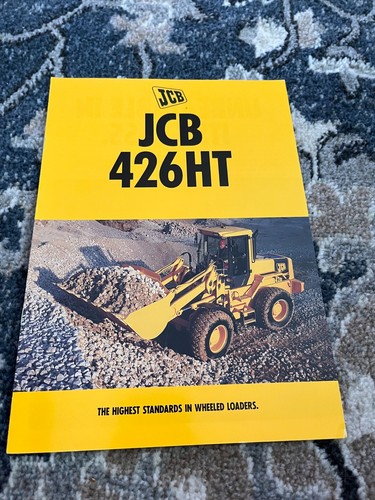 JCB 426HT Wheel Loader Brochure FCCA | eBay