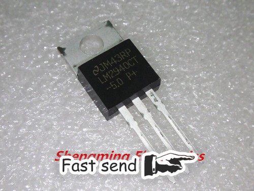 50PCS LM2940CT-5.0 LM2940 TO-220 Low Dropout Linear Voltage Regulator ...