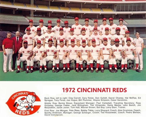 1972 Cincinnati Reds Team Baseball Mlb 8x10 PHOTO PRINT | eBay