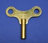 Clock Winding Key 4 mm Brass 4.00 mm Size Number 7 Antique Vintage ...