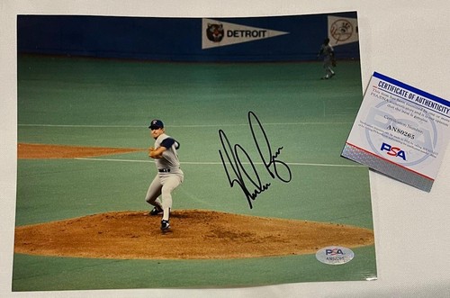 Nolan Ryan - Texas Rangers - Last Game Type 1 - Signed Photo PSA/DNA | eBay