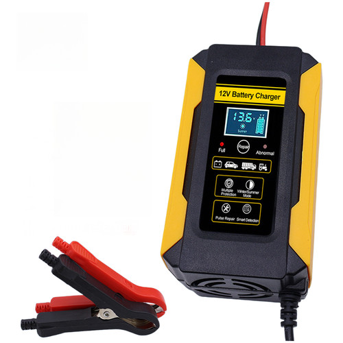 LED Display 12V 6A Battery Charger for Car Motorcycle Truck with Pulse ...