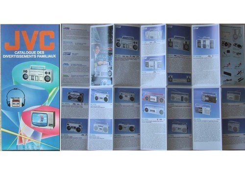 BROCHURE JVC AUDIO VIDEO 1984 WALKMAN | eBay
