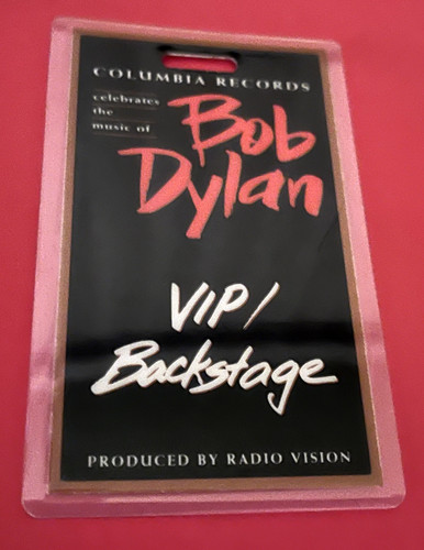 BOB DYLAN VIP/BACKSTAGE CONCERT LAMINATED TICKET/PASS | eBay