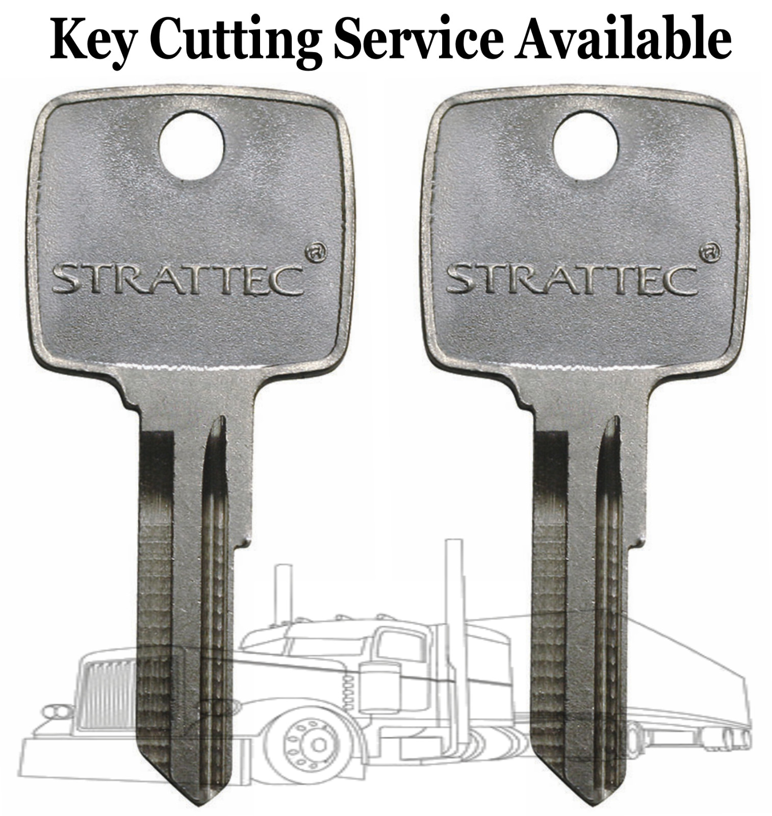 Qty 2 Freightliner Logo Key Blank Strattec 322311 C28696 H | eBay