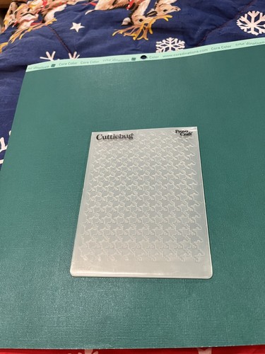 Provo Craft Cuttlebug Houndstooth Embossing Folder | eBay