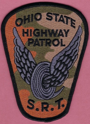 OHIO STATE HIGHWAY PATROL SRT TACTICAL CAMO SHOULDER PATCH | eBay
