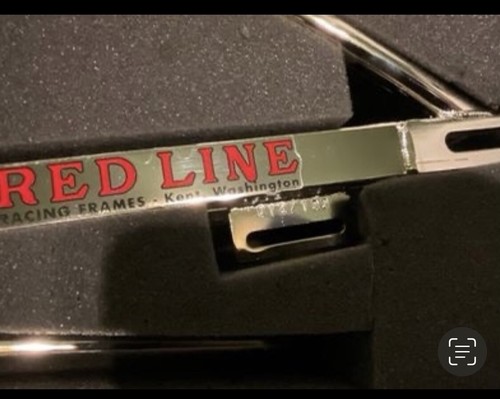 30th aniversary 2004 redline frame kit #12 of ONLY 100 made 12/100 ...