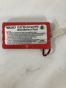 Nikko Radio NiCd 9.6v Batteries for sale | eBay