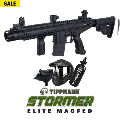 Tippmann Stormer Tactical Elite Black Friday Package - Gun, Mask ...