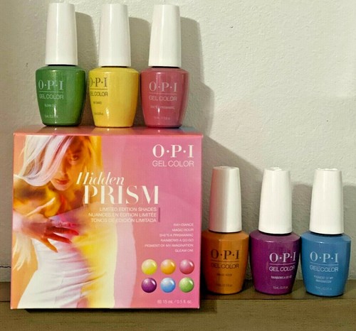 OPI Hidden Prism Collection Summer 2020 GelColor Gel Nail Polish Full ...