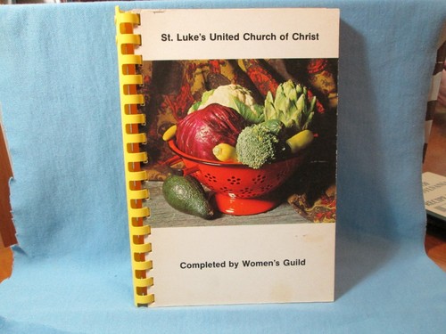St Lukes United Church of Christ COOKBOOK ~ 1980 PA Womens Guild | eBay