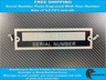 DATA PLATE ENGRAVED SERIAL NUMBER PLATE DATA IDENTIFICATION ID TAG | eBay